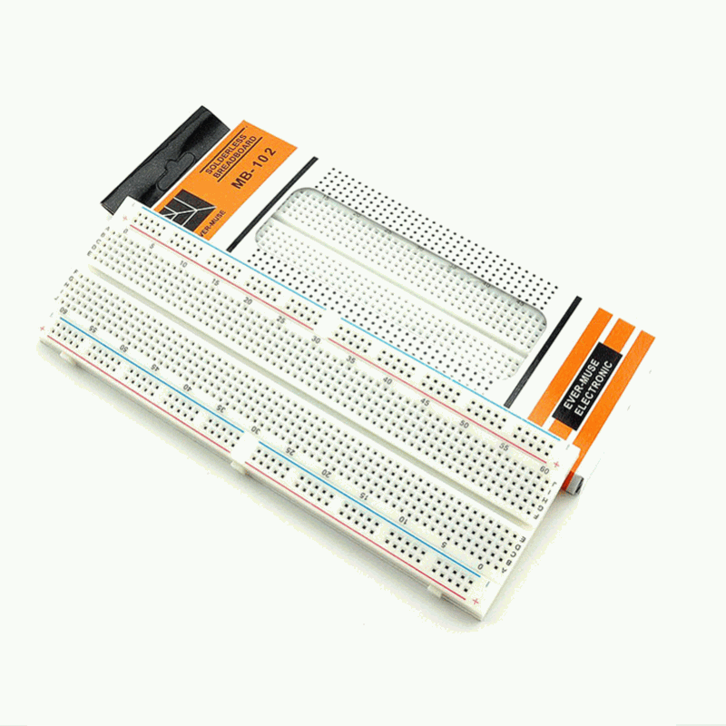 بريد بورد – لوحة تجارب MB102 bread board – اتقان الالكترونية