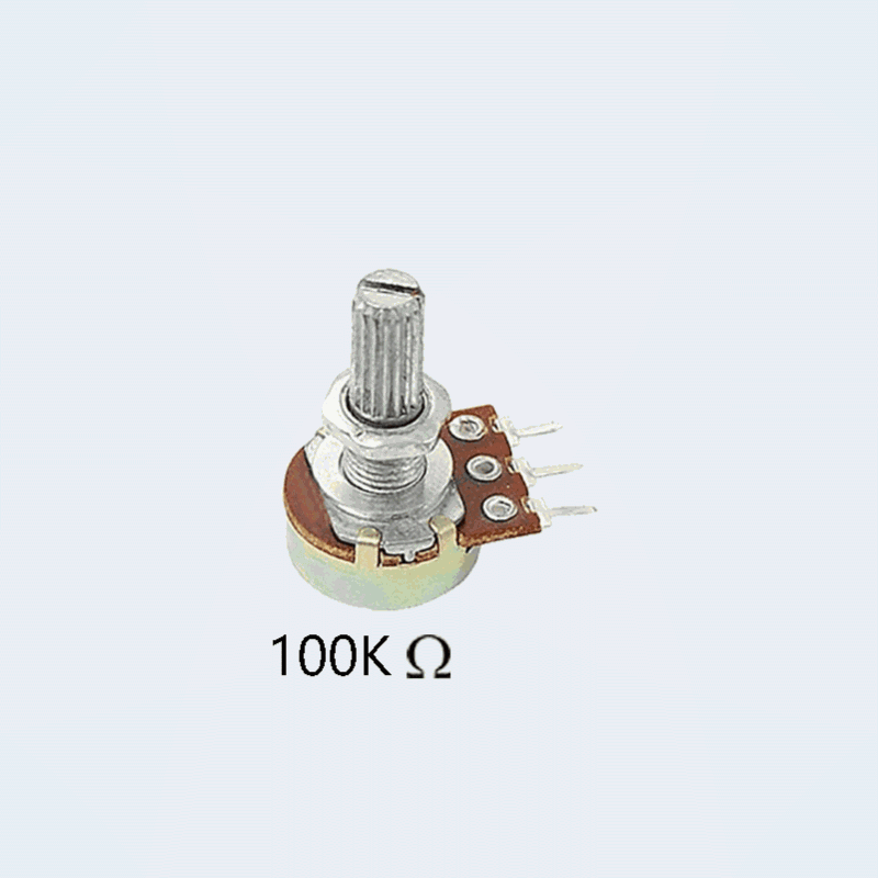 Potentiometer POT 100K variable resistor – اتقان الالكترونية