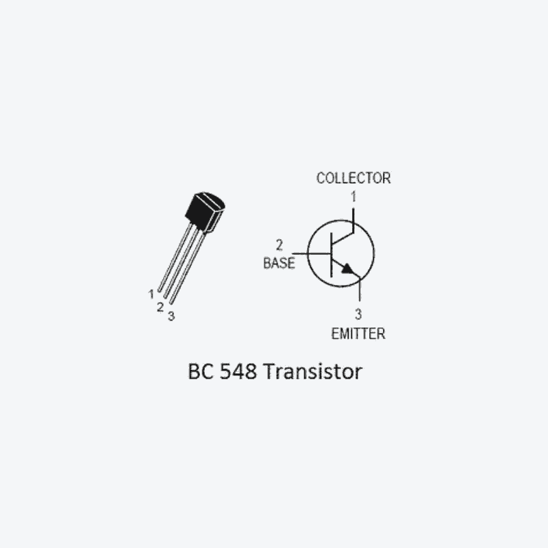 BC548 NPN Transistor BJT – اتقان الالكترونية