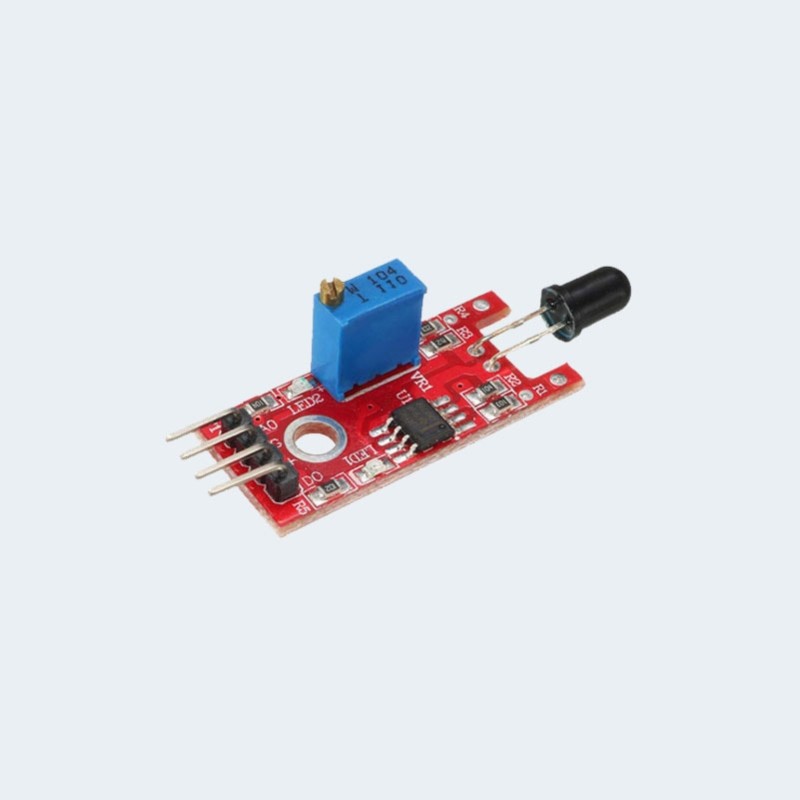 Flame Sensor 4-pin حساس لهب أو نار – اتقان الالكترونية