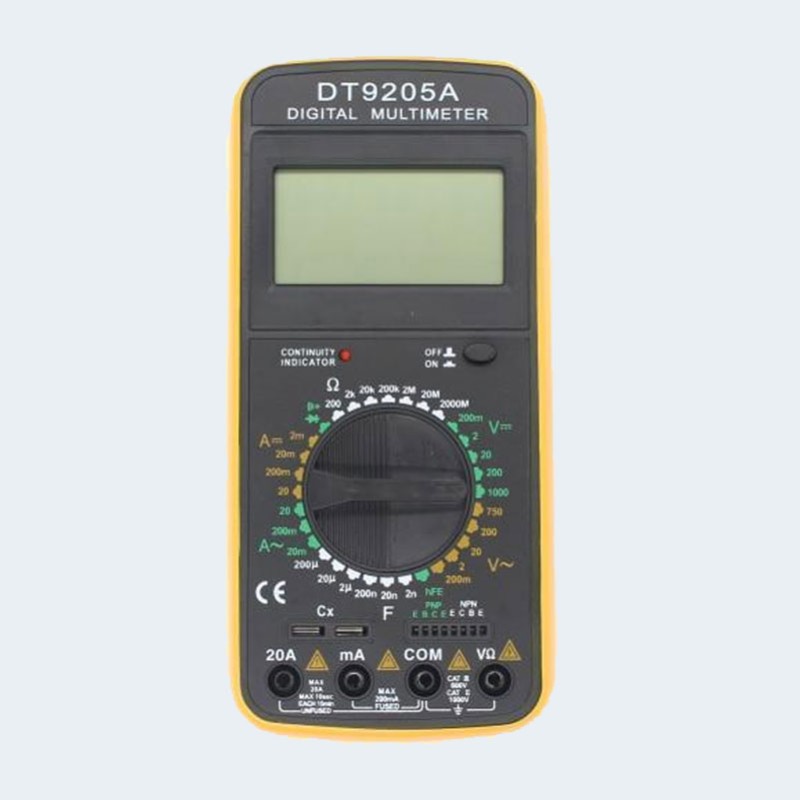 Digital Multimeter DT9205M Low Cost – اتقان الالكترونية