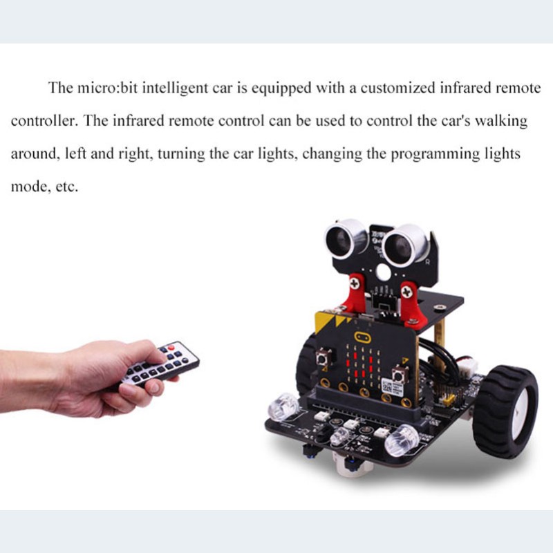 Smart Car kit for Micro:bit -with microbit board – اتقان الالكترونية