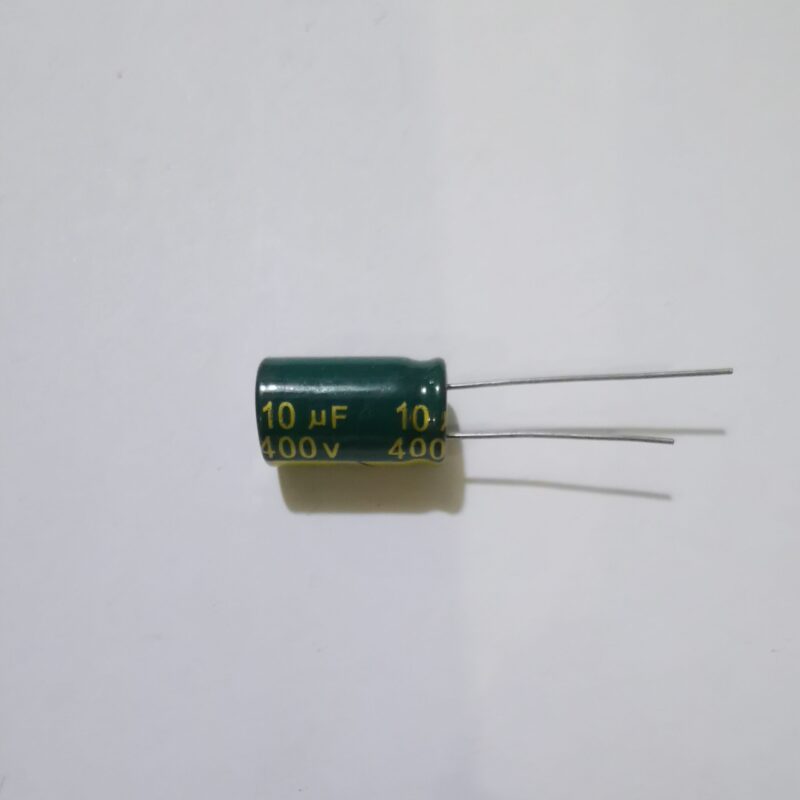 Capacitor 10uF/400V High Frequency مكثف 10 ميكرو فاراد 400 فولت – تردد ...